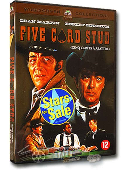 Five Card Stud - Robert Mitchum, Dean Martin - DVD (1968)