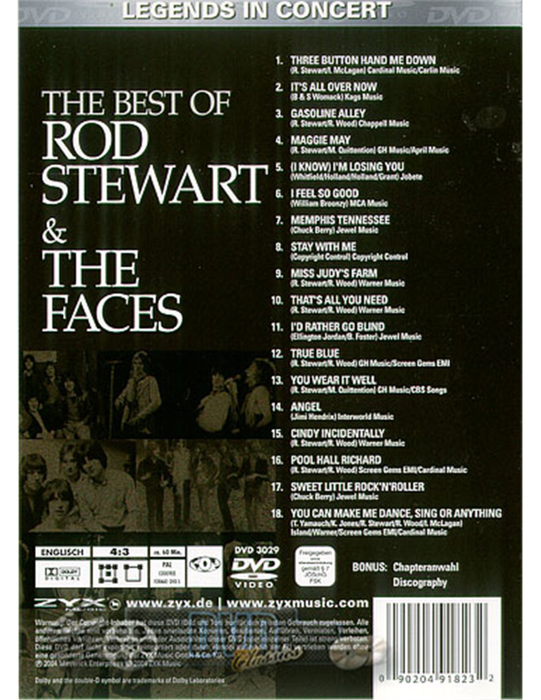 Rod Stewart & The Faces - The Best Of Rod Stewart & The Faces